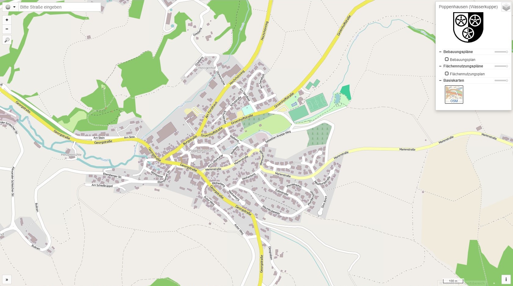 BürgerGIS - Poppenhausen / Wasserkuppe (DE)